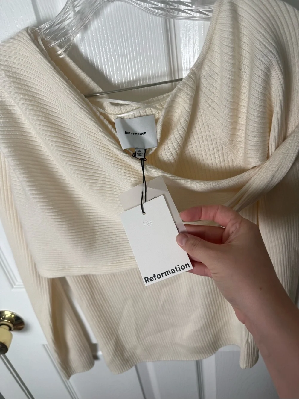 Reformation | Sweaters | Reformation Lilou Regenerative Merino Sweater ...
